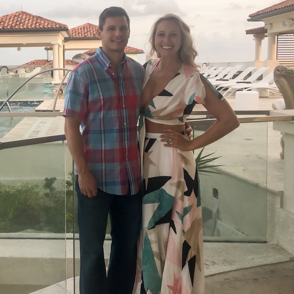 Dresses | Multicolor Two Piece Set Worn Twice | Poshmark